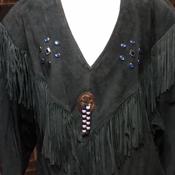 ATLANTIC BEACH | Jackets & Coats | Atlantic Beach Fringed Leather ...